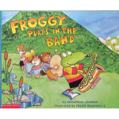 英文原版图书小青蛙乐队绘本
