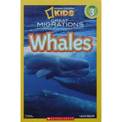 英文原版图书国家地理鲸鱼绘本