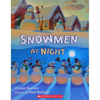 英文原版图书雪人夜游记