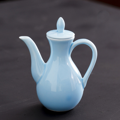 陶瓷中式小号3两分酒壶