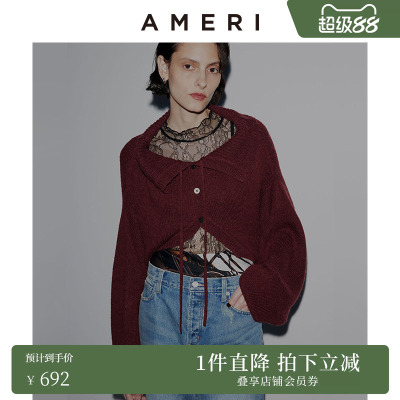 AMERI休闲时髦上下颠倒两穿