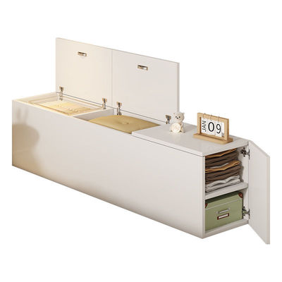 实木床边柜翻盖式斗柜床尾置物柜长条柜夹缝柜榻榻米储物柜飘窗柜