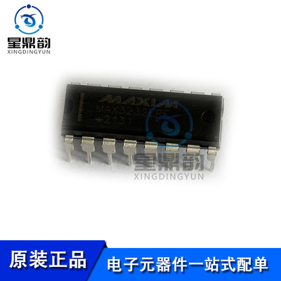 全新原装 MAX3232EPE DIP-16 接收器/收发器 电压供电3V~5.5V