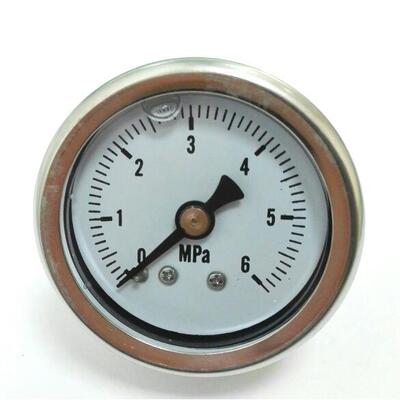 轴向耐震压力表 40mm 10mpa m10x1 背接口油压表 前径47 后径41mm