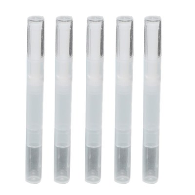 5pcs Travel Portable Tube Cuticle Oil Container Nail Nutriti