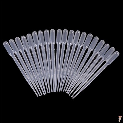 Plastic Eye Dropper Transfer Graduated Pipettes Educational