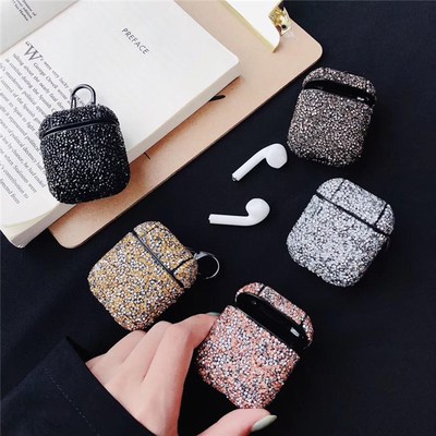 New Rhinestone Veneer Protective Case For AirPods Earphone
