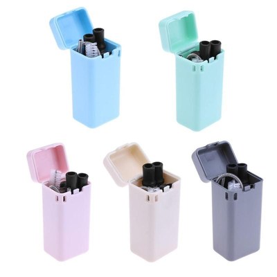 Foldable Drinking Straw Rust Proof Reusable Stainless Steel