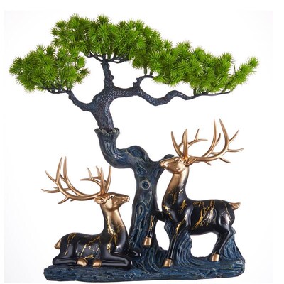 New Chinese style deer furnishing articles guest-greeting