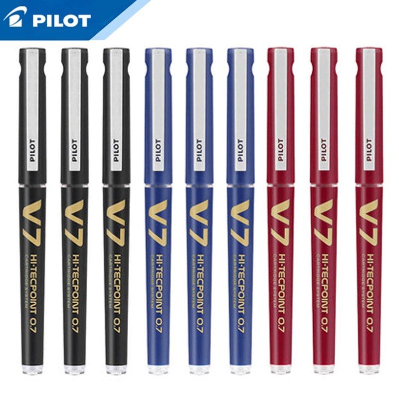 Pilot V7 Hi Tecpoint Cartridge System Rollerball Pen Medium_虎窝淘