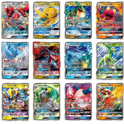 300Pcs English GX Tag Team Shining  Pokemon Cards English  B
