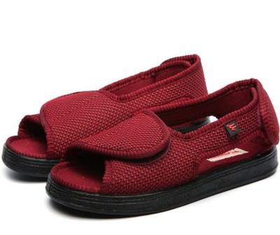Summer Comfortable Diabetic Shoes foot fat thumb instep heig