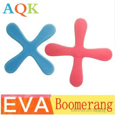 1pcs Outdoor Sport Boomerang Security Zachte Materiaal Speel