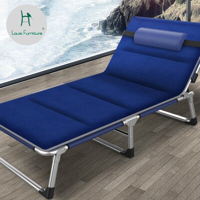 Sun Loungers Deck Chair Summer Office Lunch Break Nap Bed Fo