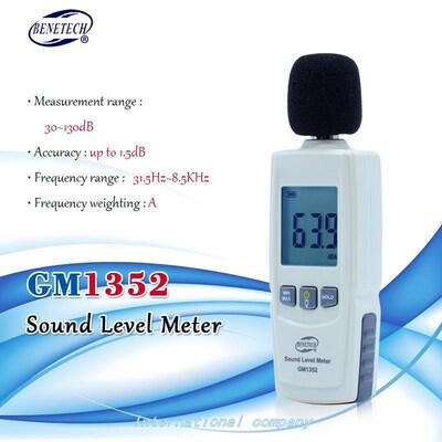 Digital sounD level meter noise tester DB DeciBel meter in D