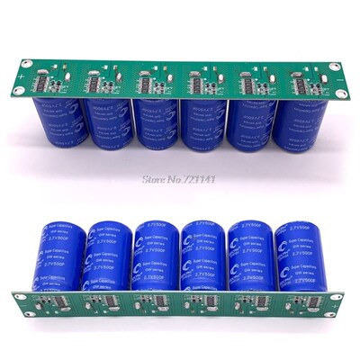Super Farad Capacitor 16V 83F 6PCS 2.7V 500F Flat Angle Elec