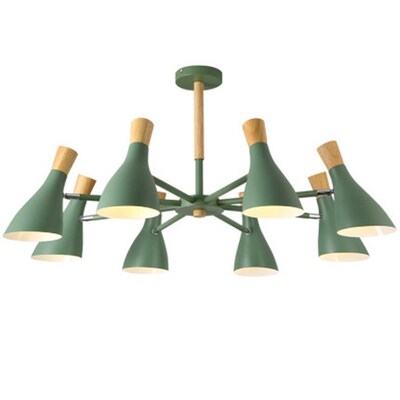 Modern Chandelier Lighting  Living Room Wooden Chandeliers C