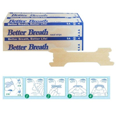 100 Pcs Bet Breathe Nasal Strips Anti  Strips Slee