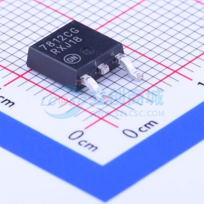 线性稳压器(LDO) MC7812CDTRKG TO-252 onsemi(安森美) 原装正品