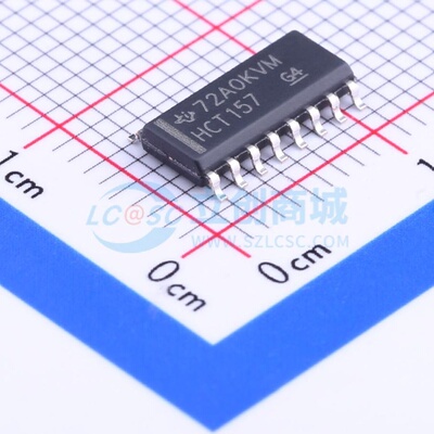 信号开关/编解码器/多路复用器 SN74HCT157DR SOIC-16 TI/德州