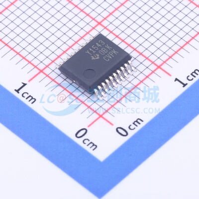 模数转换芯片ADC TLC1543IDBR SSOP-20-5.2mm TI/德州 电子元器件