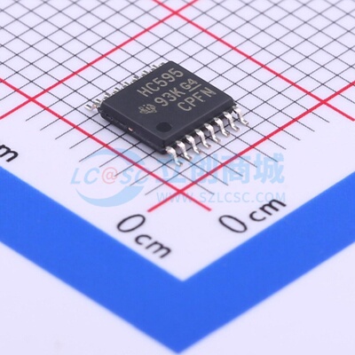 移位寄存器 SN74HC595PWR TSSOP-16 TI/德州 电子元器件原装正品