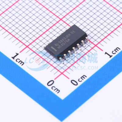 逻辑门 CD74HC4075M SOIC-14 TI/德州 电子元器件配单原装正品