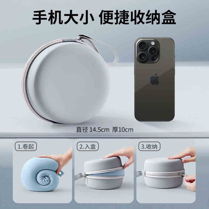 旅行便携可收纳记忆棉U型枕飞机高铁坐车护颈枕脖子靠枕颈椎枕头