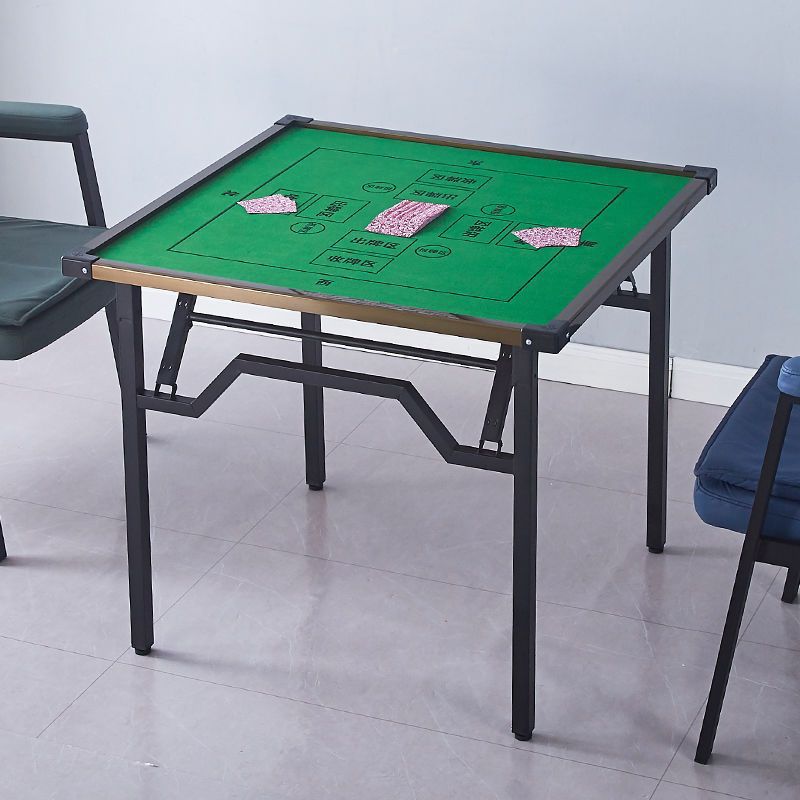 掼蛋桌家用简易麻将桌多功能静音棋牌桌双面可折叠餐桌不挡腿桌架