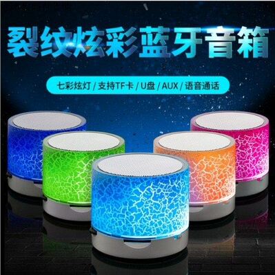 mini Bluetooth Speaker LED USB TF Card loudspeaker sound box