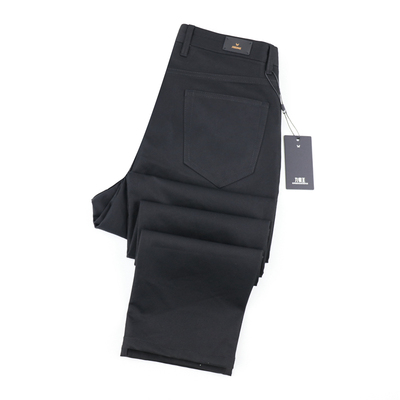 【抗菌丝光棉】25九牧王男士五袋微弹中厚直筒休闲裤JB1A74413