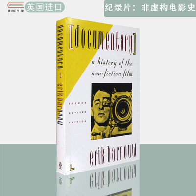 【现货】英文原版 纪录片：非虚构电影史 Documentary: A History of the Non-Fiction Film  Erik Barnouw埃里克巴尔诺