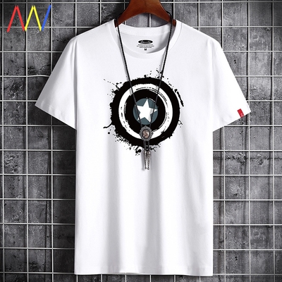men's T shirts Tee men T-shirt for mens plus size fat bi