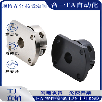 STHWCB8 10 12 13 15 16 20 25/GBL21/CBJ21切边法兰发黑轴承座