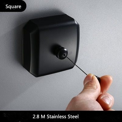 Portable Stainless Steel Retractable Clothesline Indoor Outd