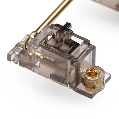 Everglide Black Transparent Gold Plated Pcb screw in Stabili