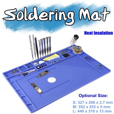 Soldering Mat Phone Repair Desk Pad Maintenance Station Magn
