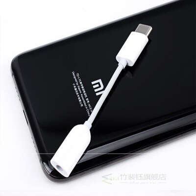 Original Xiaomi Earphone Adapter Mi 9 9se USB3.1 Type C To 3