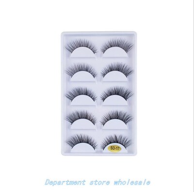 5 Pairs MiNk EyELasHEs 2019 NEw 3D MiNk LasHEs Hick HaNDMaD