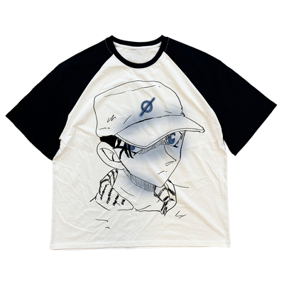 AT荒诞小镇 Shuichi Akai赤井秀一Case Closed 插肩袖短袖T恤