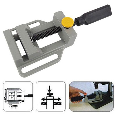 LIXF Alunum Mini Flat Clamp for Drill Stand Handle Engraving