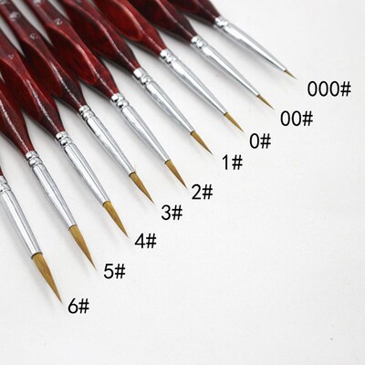 Adeeing Professional Sable Hair Ink Brush Paint Art Brushes