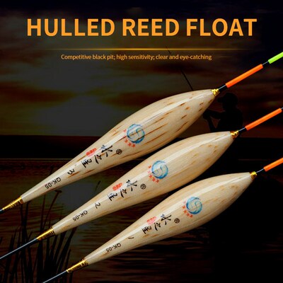 50cm Fish Float Labeled Shell Vertical Reed Floating High Se