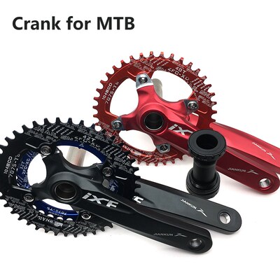MTB Mountain bike bicycle hollow integrated crank IXF modifi