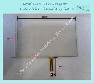 New 10.2 Inch Touch Screen 4 Wire Resistive Touch Screen Mat
