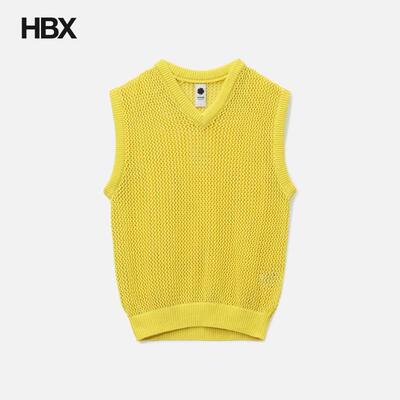 vowels Knitted Vest 针织衫男HBX