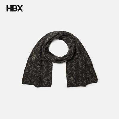 POLYTERU ETHNIC PATTERN NORDIC MUFFLER 围巾HBX