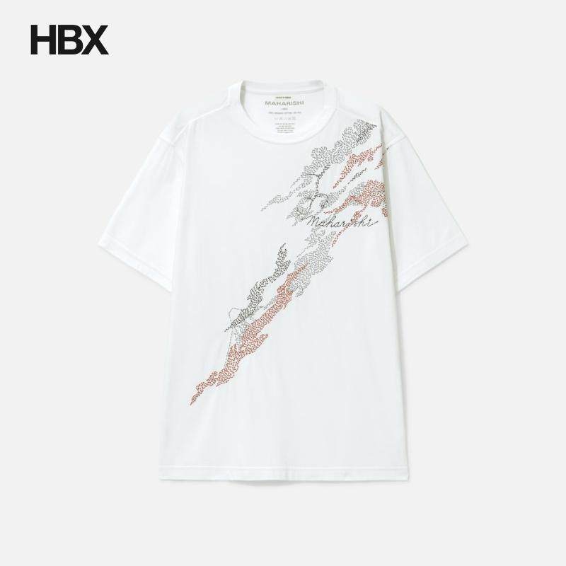 Maharishi Sashiko Bonsai  Short Sleeve T-Shirt 短袖T恤男HBX