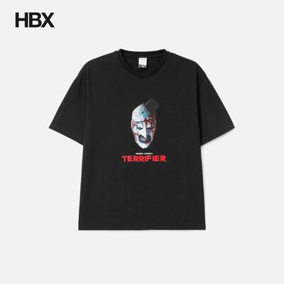 Wacko Maria Terrifier / Washed Heavy Weight Crew短袖T恤男HBX