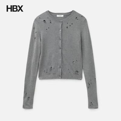 LCDC Distressed Cardigan 针织衫女HBX